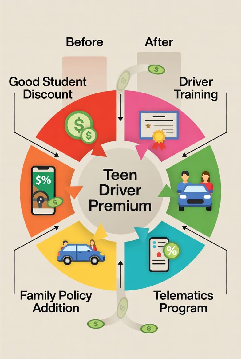 The Newly Licensed Driver: Adding a Teen to Your Policy Without ...