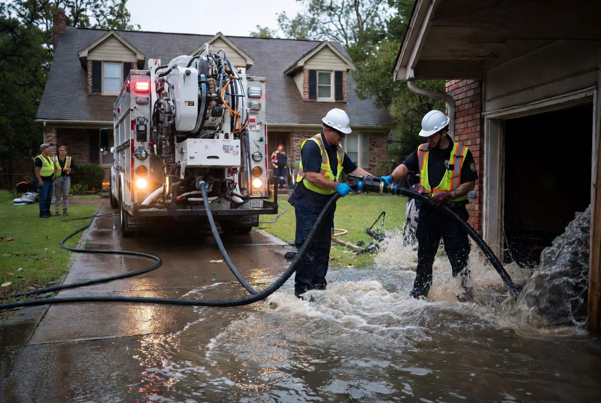 The Professional Extraction Truck: High-Powered Water Removal Equipment